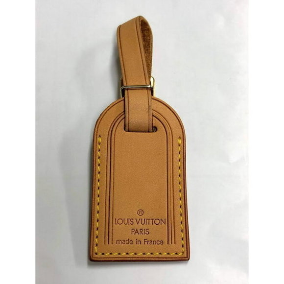 Louis Vuitton | Bags | Louis Vuitton Name Tag Small Bag Tanned Leather ...